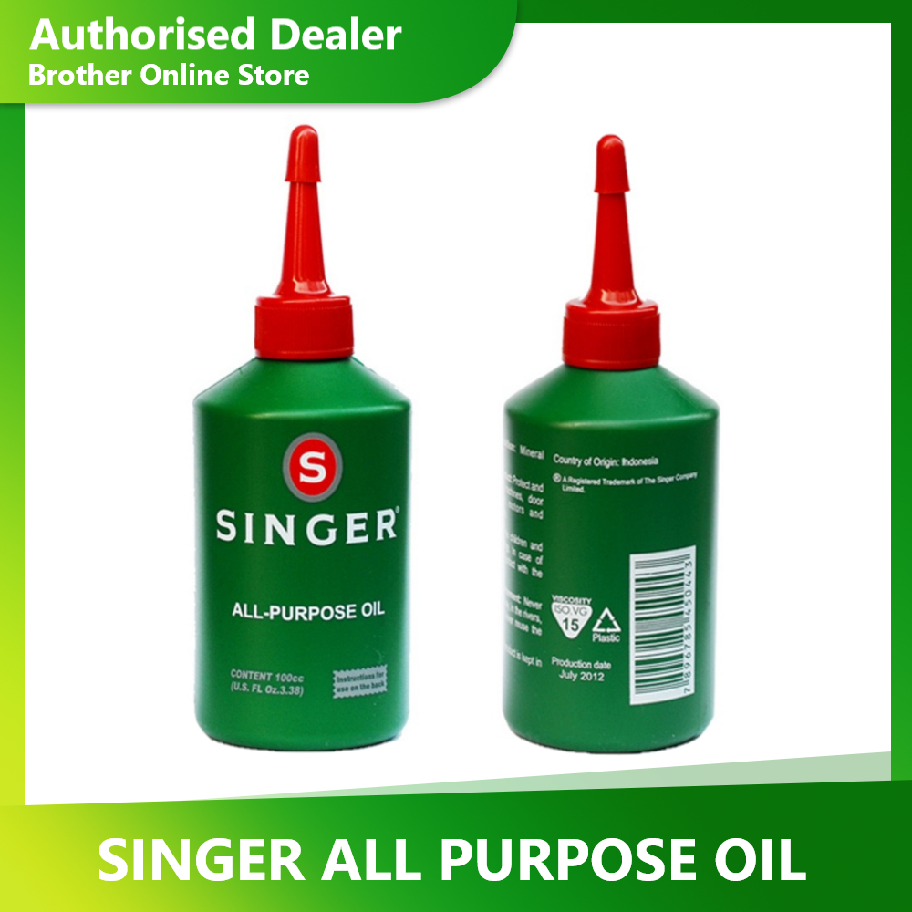 🔥Ready Stock🔥 Singer All Purpose Sewing Machine Oil 80cc / Minyak Mesin ...