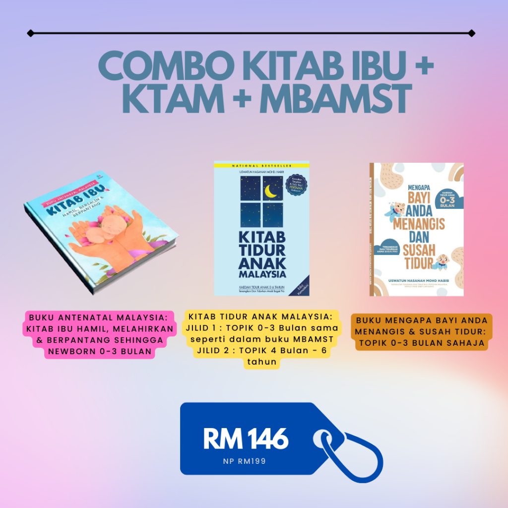 Combo Kitab Ibu + KTAM + MBAMST | Shopee Malaysia