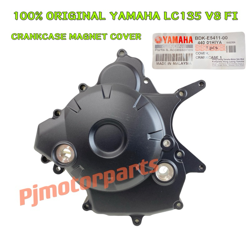 LC135 V8 Fi ( 100% ORIGINAL) CRANKCASE MAGNET COVER ENGINE CRANK CASE ...