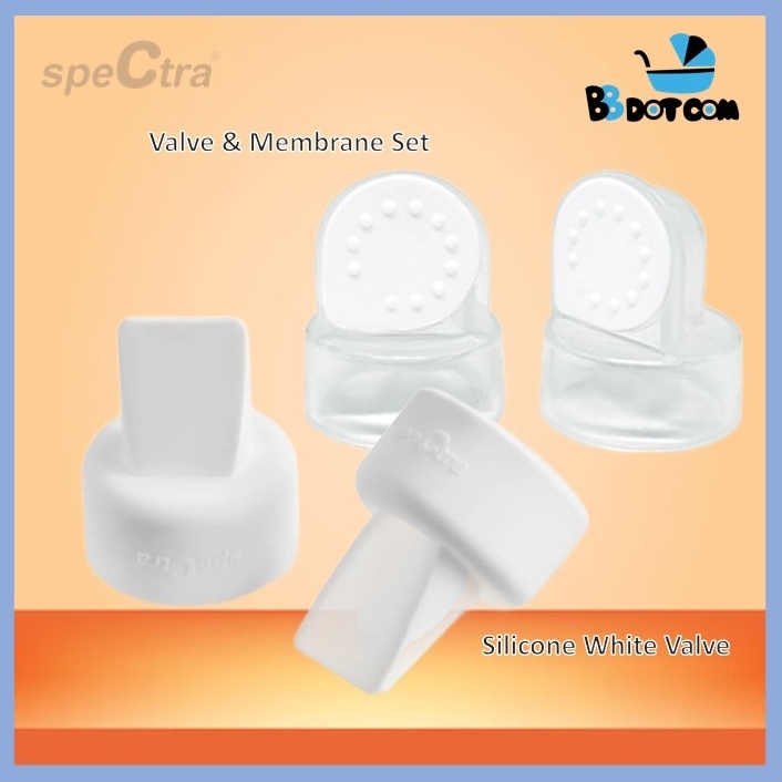 Spectra Silicone White Valve / Valve & Membrane Set ( 2 Pcs ) | Shopee ...