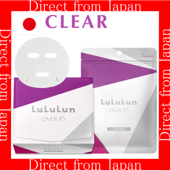 【Direct from Japan】LuLuLun Over 45 Iris Blue Clear (face mask) 7 Sheets / 32 Sheets | Shopee ...