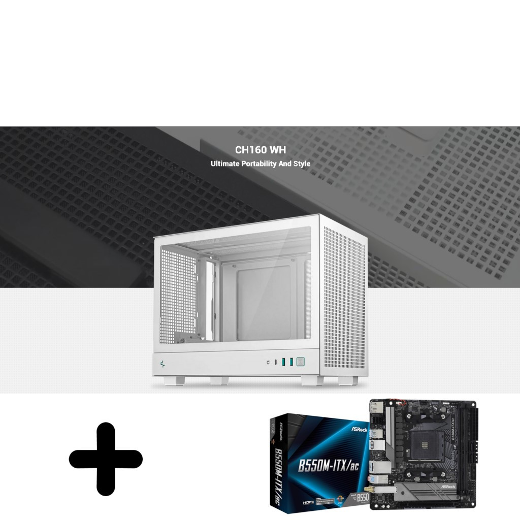 DEEPCOOL CH160 Ultra Portable Mini ITX Computer PC Desktop Case Casing ...