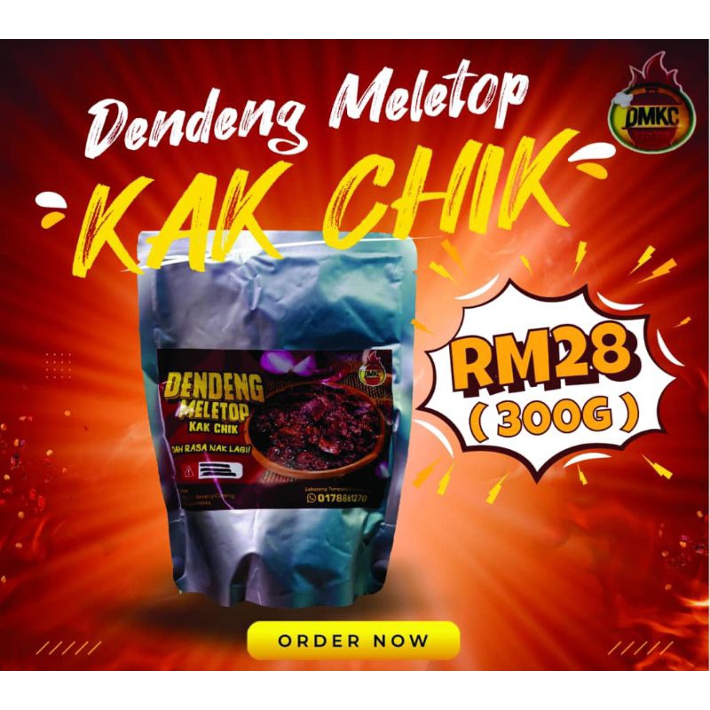 Dendeng Meletop Kak Chik | Shopee Malaysia