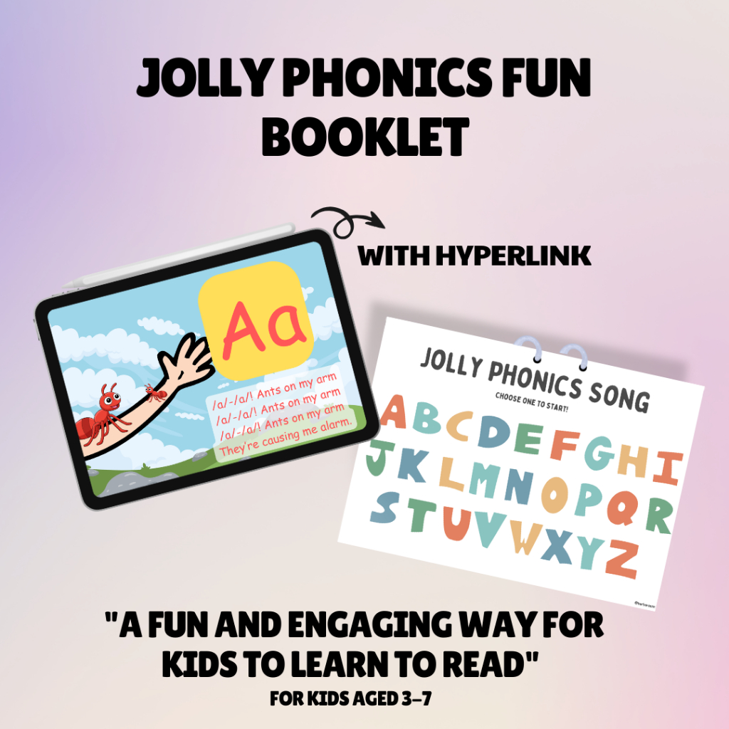 Jolly Phonics Song lyrics booklet from A-Z. (Digital product*)(PDF ...