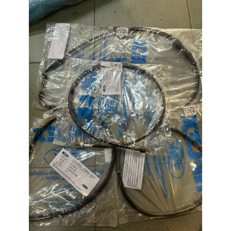 YAMAHA RXZ CABLE TSK ORIGINAL CLUTCH / METER / RPM / THROTHLE CABLE ...