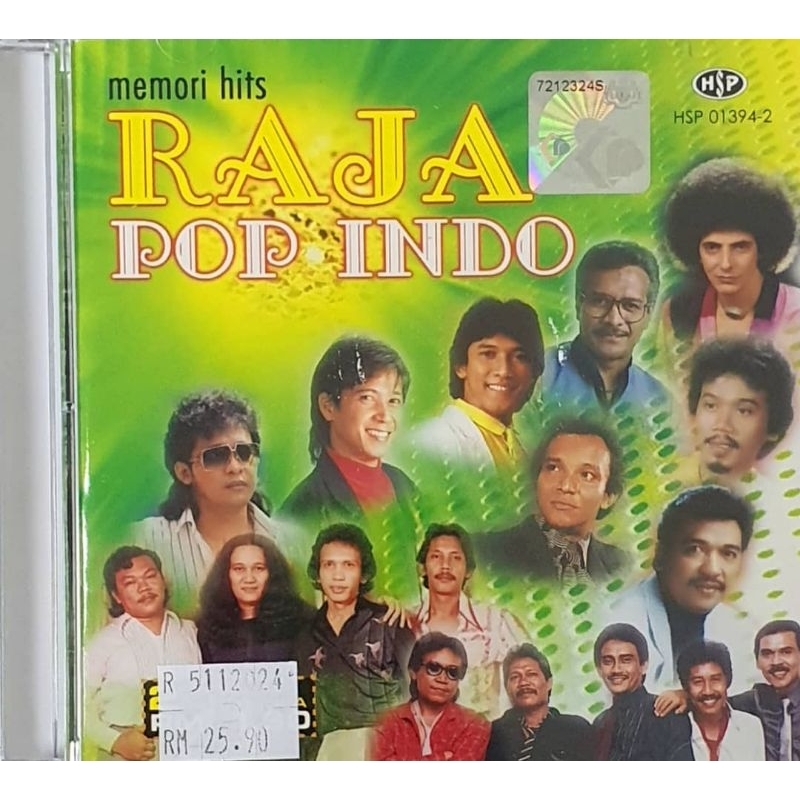 CD Lagu Memori Hits Raja Pop Indo (2 Disc) | Shopee Malaysia
