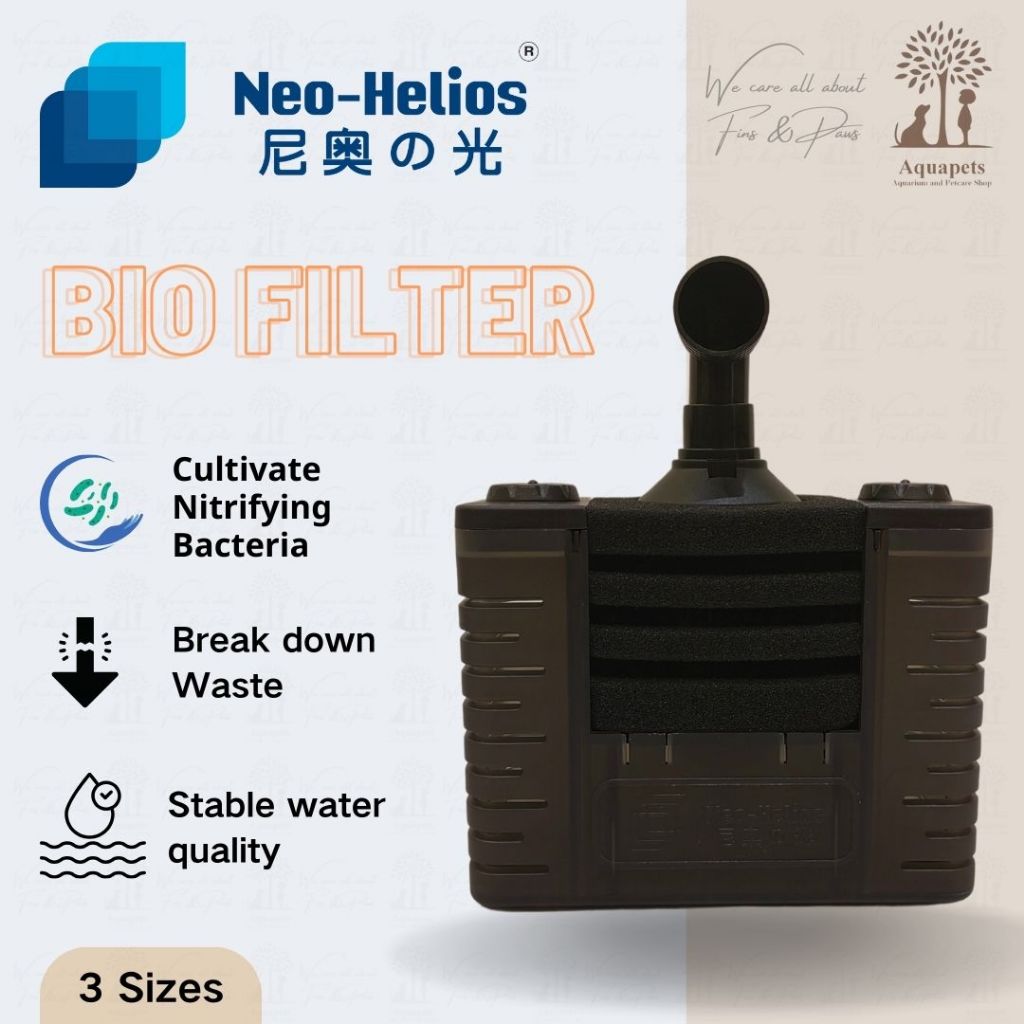 Neo Helios Bio Filter - Effective Bio Sponge Filter for crystal clear ...