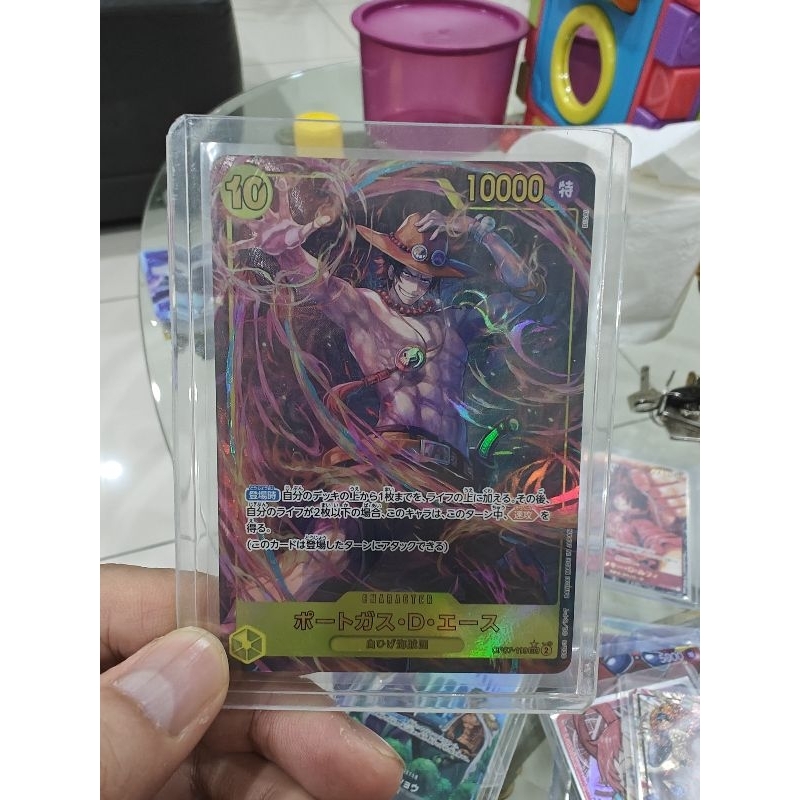 One Piece OPTCG OP07-119 PSEC Ace | Shopee Malaysia