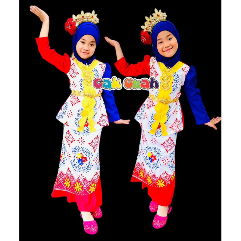 Kostum kebaya Dang Anum kanak-kanak 2024 | Shopee Malaysia