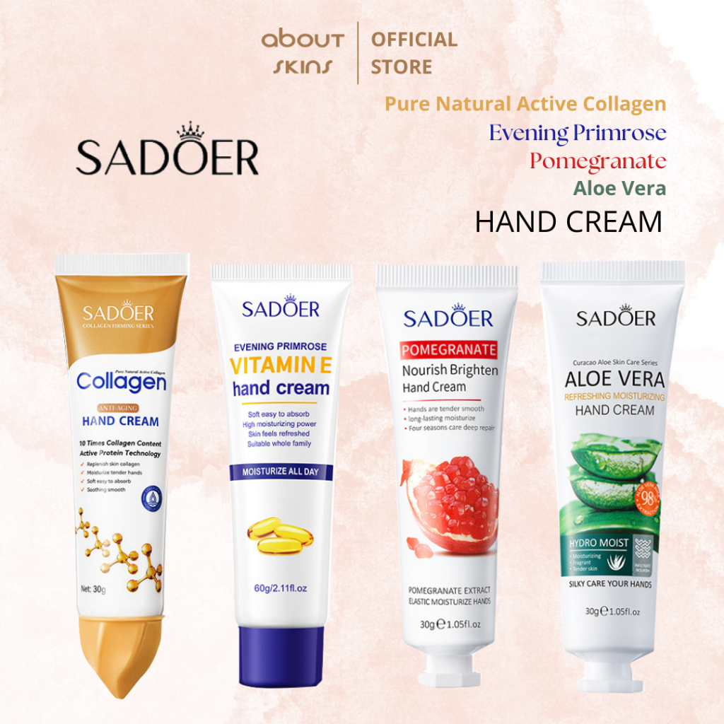 ABOUT SKINS SADOER Series Hand Cream 30g | Shopee Malaysia