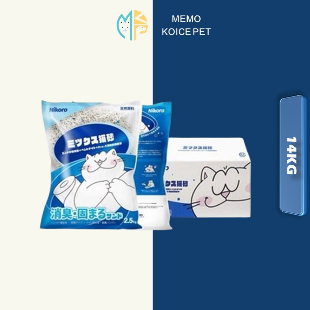 妮可露 Nikoro Mixed Cat Litter Japan Tofu Bentonite Mixed Sand Deodorant ...