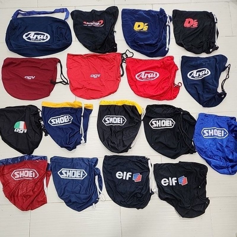 Beg Helmet Arai Shoei Agv Elf Castrol vintage | Shopee Malaysia