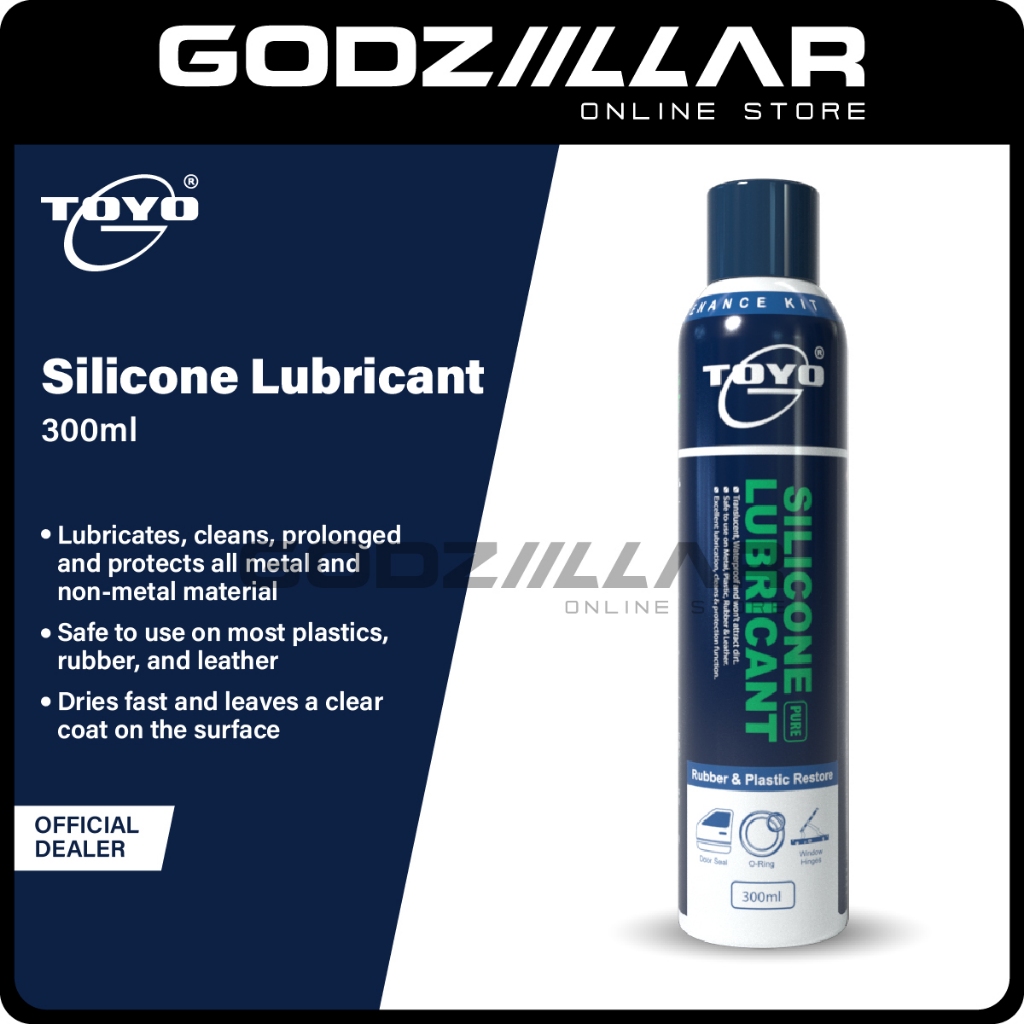 (300ml) Toyo-G Silicon Lubricant Rubber & Plastic Restore Aerosol ...
