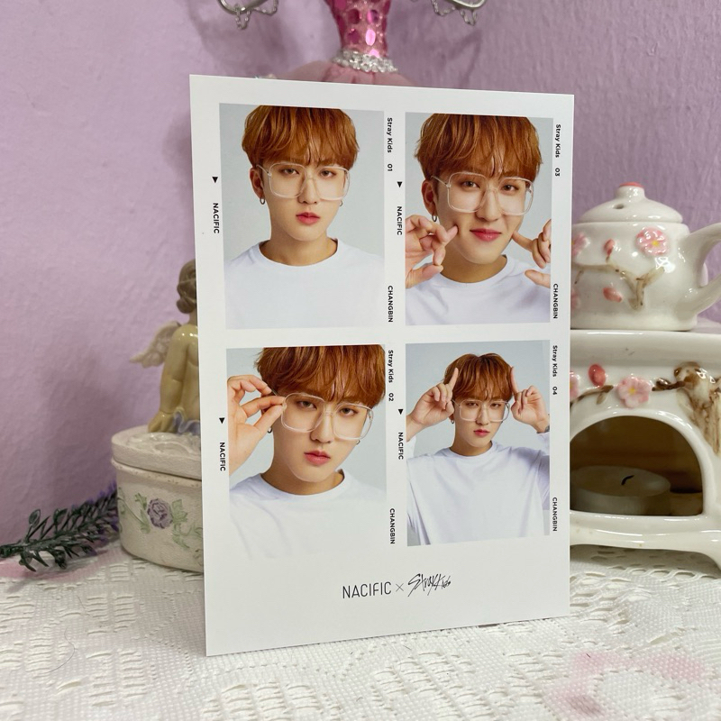 [STRAY KIDS] Changbin 4-cut photo | Shopee Malaysia