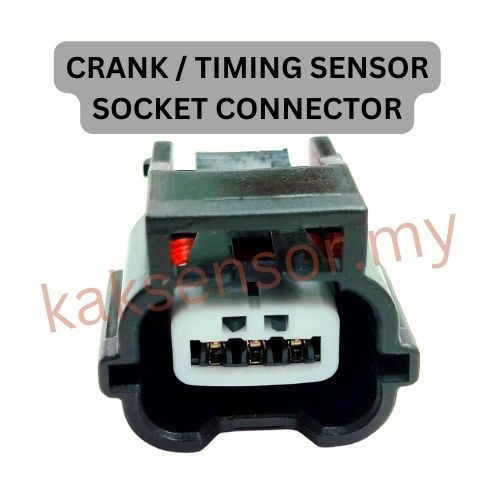 3PIN NISSAN LIVINA LATIO TIIDA, ALMERA N17 CRANK/ TIMING SENSOR SOCKET ...