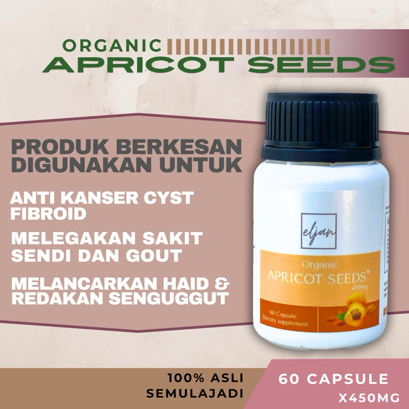 Aprikot Seeds Kecutkan Cyst,Fibroid Anti Kanser 60 Kapsul | Shopee Malaysia
