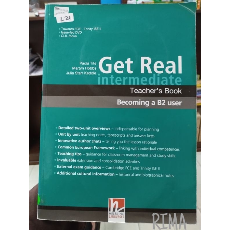 Get Real Teacher's Book by Martyn Hobbs | Shopee Malaysia