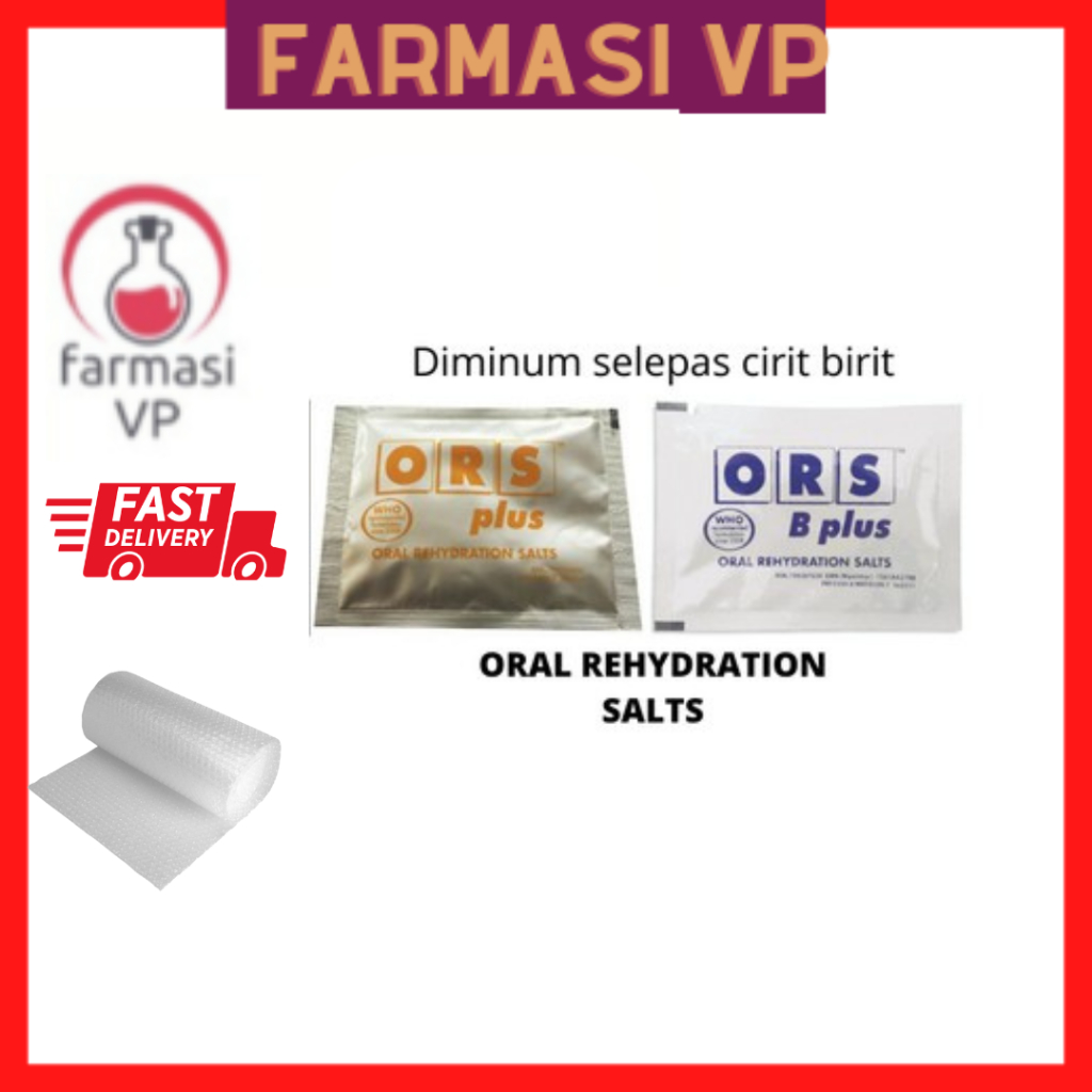 ORS Air Garam Oral Rehydration Salt Sachet 1pkt Original | Shopee Malaysia