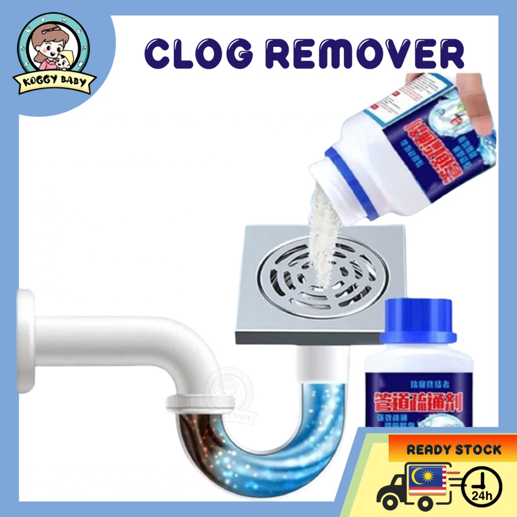 KOGGY Clog Remover Rawatan Pembersih Paip Tangga Berkesan Penyumbatan ...