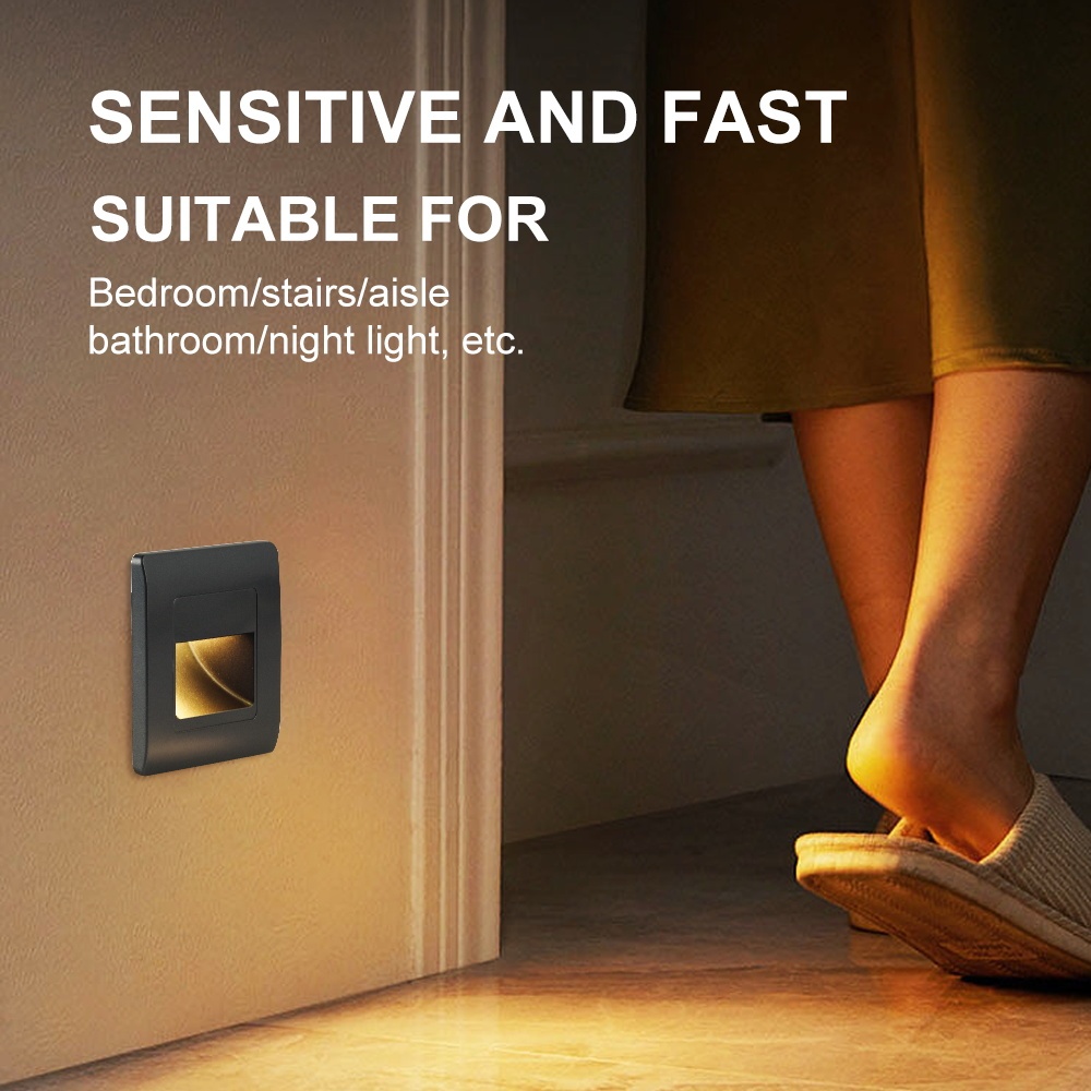 EBUYBEST LED Corridor Staircase Light Recessed Indoor Wall Lamp Step ...