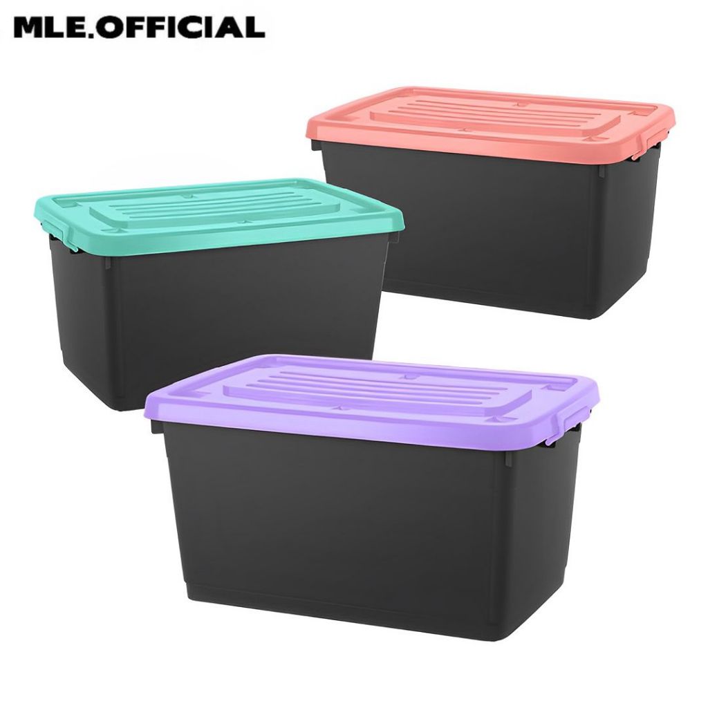 Century Storage Box With Wheel 65L Storage Box Roller Box Plastic Kotak ...