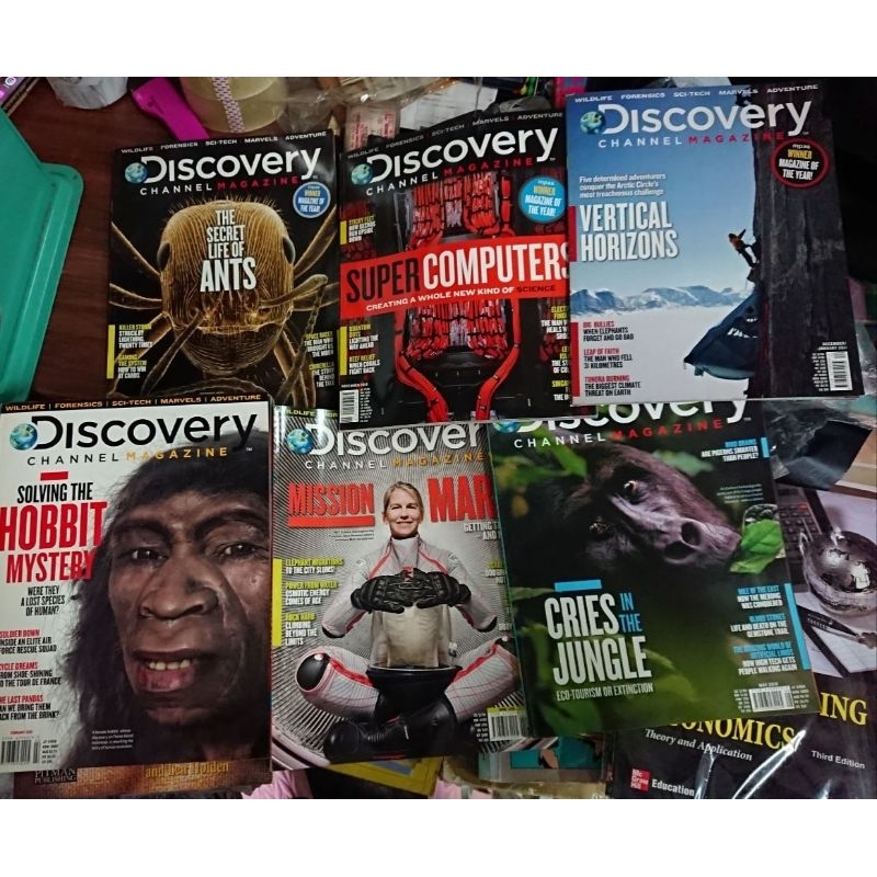 majalah discovery channel magazine 5 naskhah berbeza tidak semestinya ...