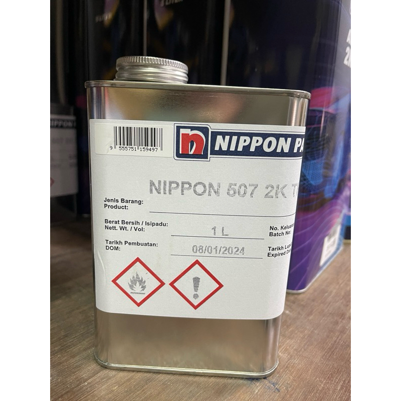 1L NIPPON PAINT NAX PREMILA 507 2K THINNER | Shopee Malaysia