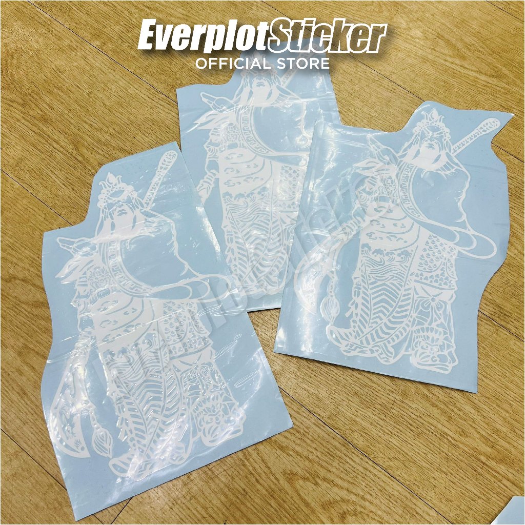 🔥ReadyStock🔥 Sticker Guan Gong / Guan Yu 关公 Cutting Sticker. High ...