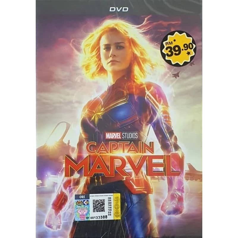 Captain Marvel (Original DVD) | Shopee Malaysia