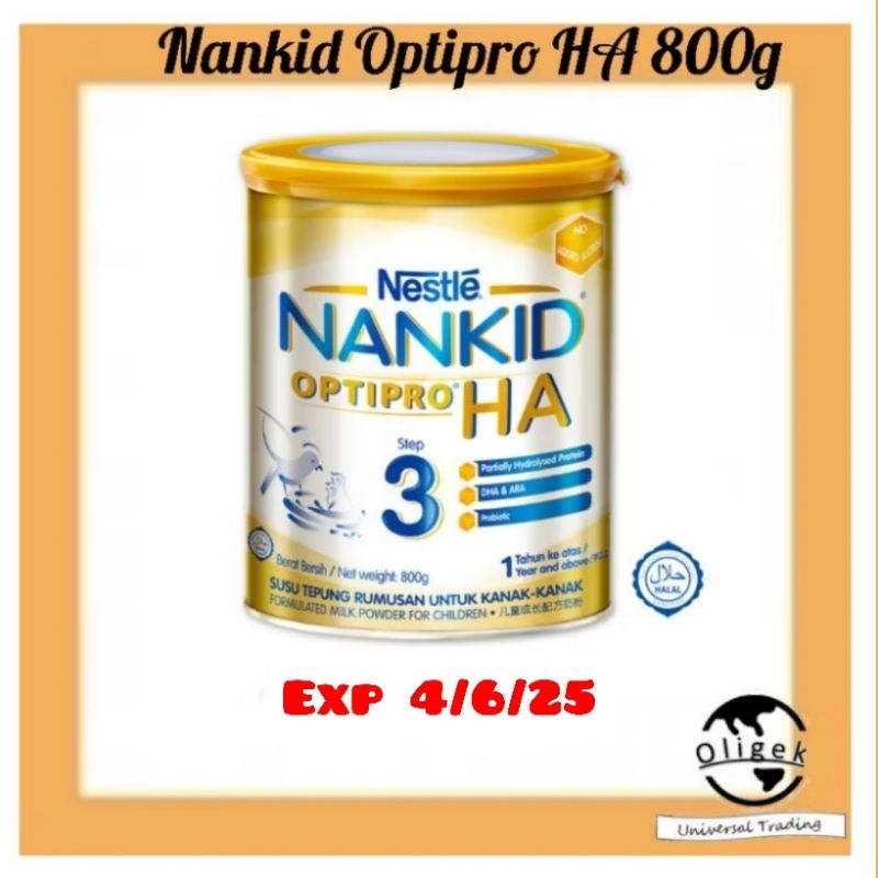 Nestle Nanha step 1 800g / Nankid Optipro HA step 3 | Shopee Malaysia