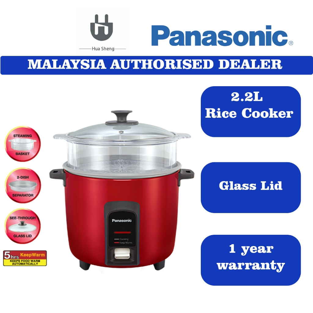 PANASONIC 2.2L Rice Cooker / Steamer SR-Y22 COLOUR ** RANDOM ...