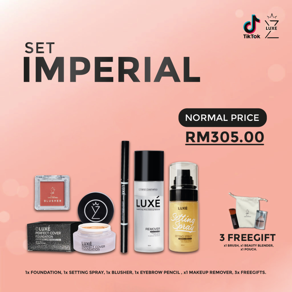 ( LUXEPERFECTCOVER - SET IMPERIAL ) LUXE PERFECT COVER 100% ORIGINAL | Shopee Malaysia