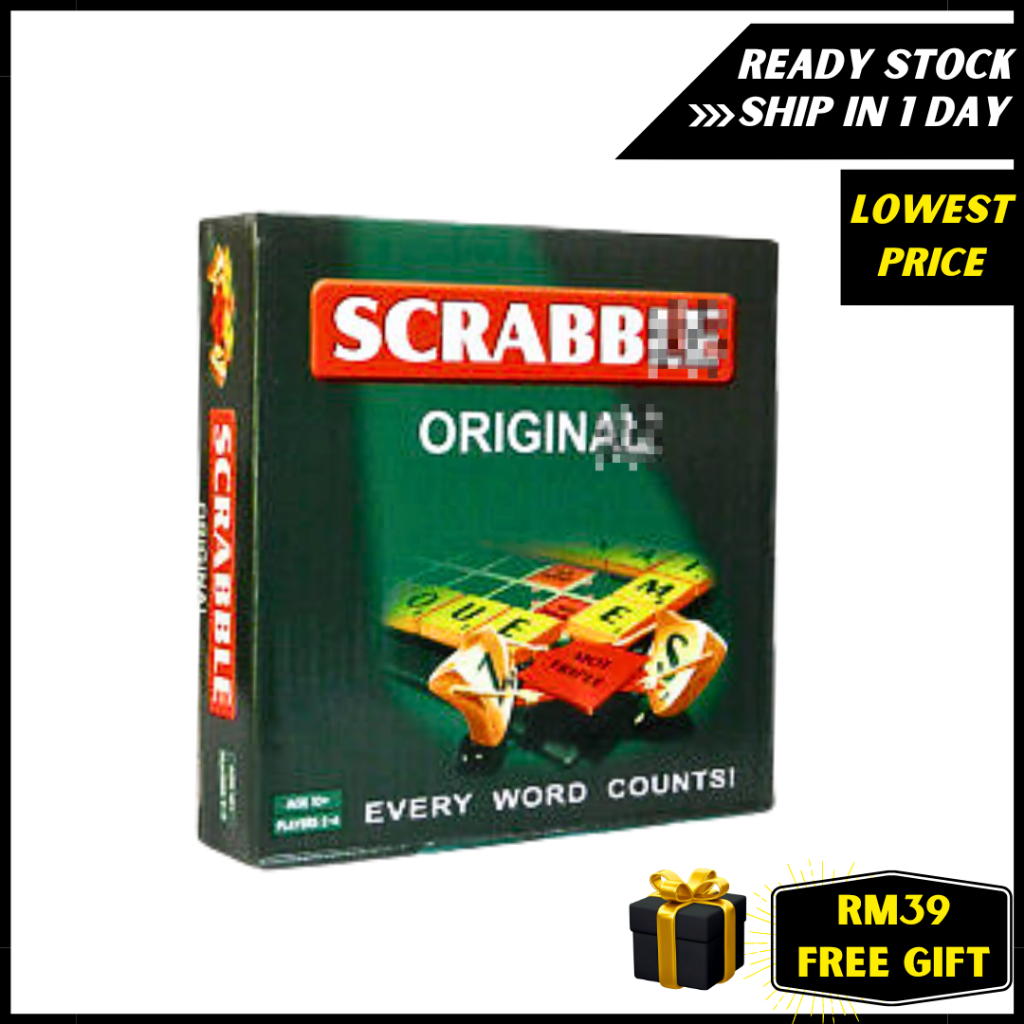 Scrabble Mini Crossword Letter Word Matching Board Game Educational ...