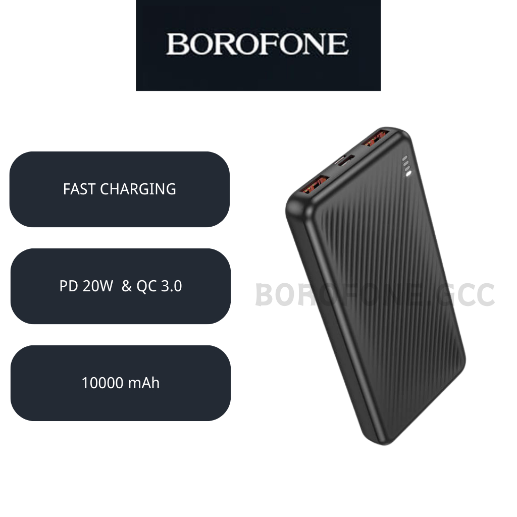 BOROFONE BJ56 Power Bank 10000mAh PD 22.5W 20W Fast Charging Powerbank ...