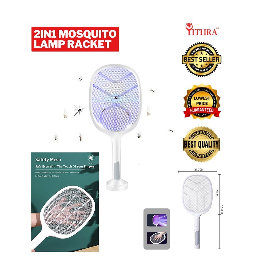 [ READY STOCK SABAH ] 2IN1 MOSQUITO LAMP RACKET | Shopee Malaysia