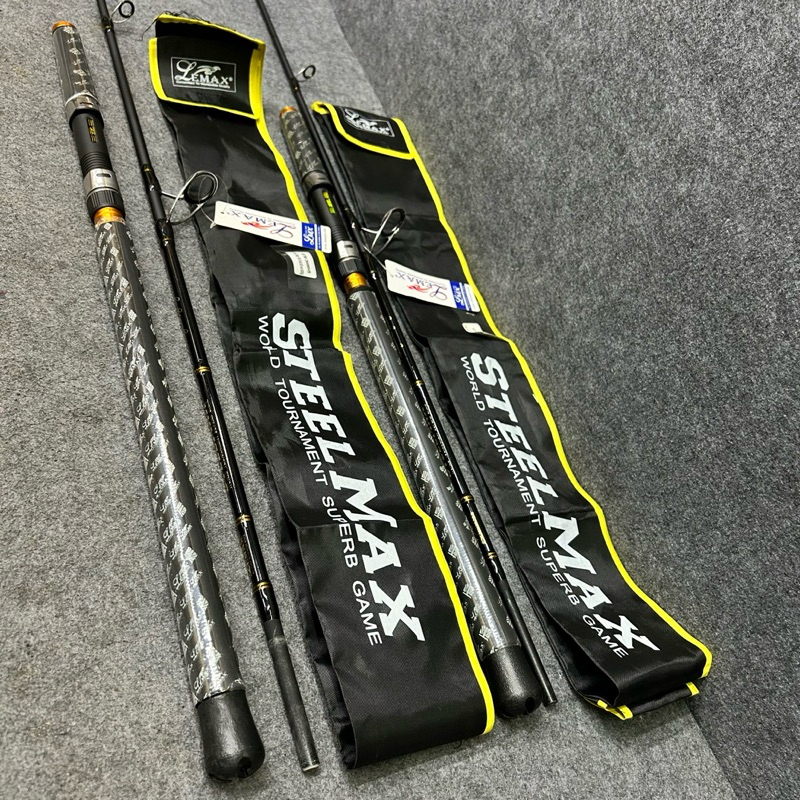 LEMAX STEEL MAX SOLID BOTTOM & JIGGING ROD | Shopee Malaysia