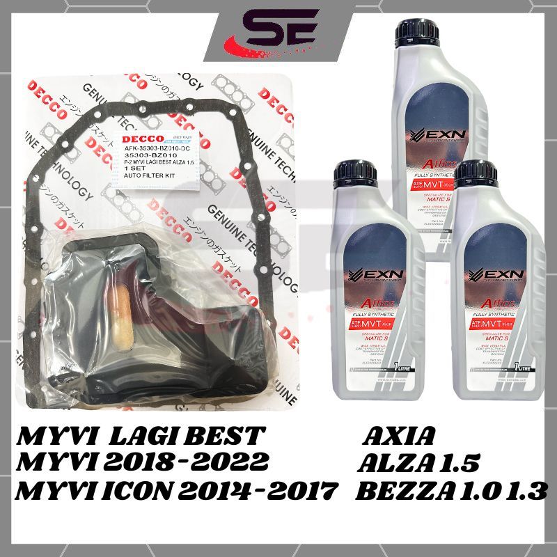 DECCO Auto Filter Myvi ICON Myvi Lagi Best Myvi G3 Axia Beeza Alza 1.5 ...