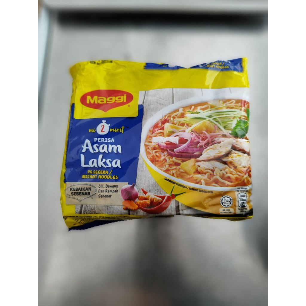 Maggi kari/asam laksa instant noodles CLEARANCE | Shopee Malaysia