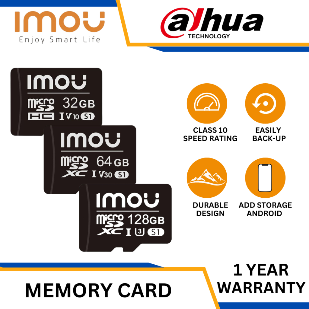 DAHUA IMOU Micro SD Memory Card | Shopee Malaysia