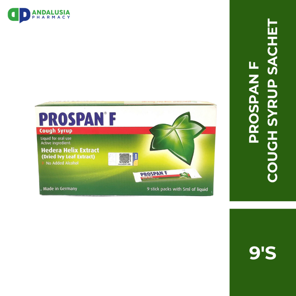 PROSPAN F COUGH SYRUP SACHET 9'S | Shopee Malaysia