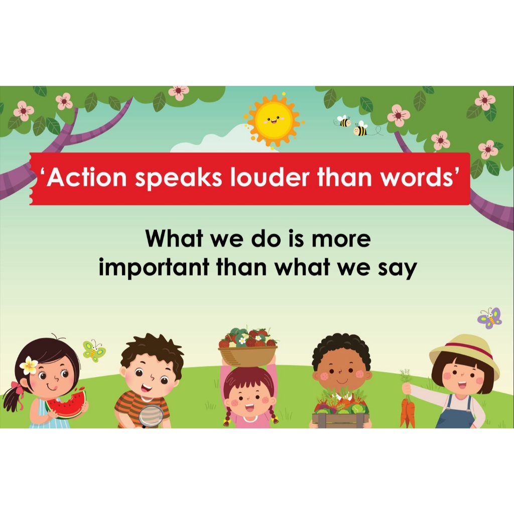 Set banner proverb (English) education for school (proverb untuk ...
