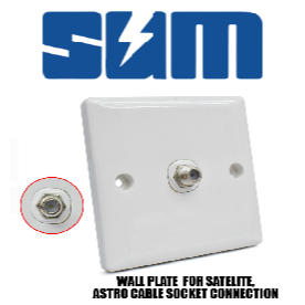 [READY STOCKS] SUM Astro Wall Socket Tv Antenna Wall Socket LAN Data ...
