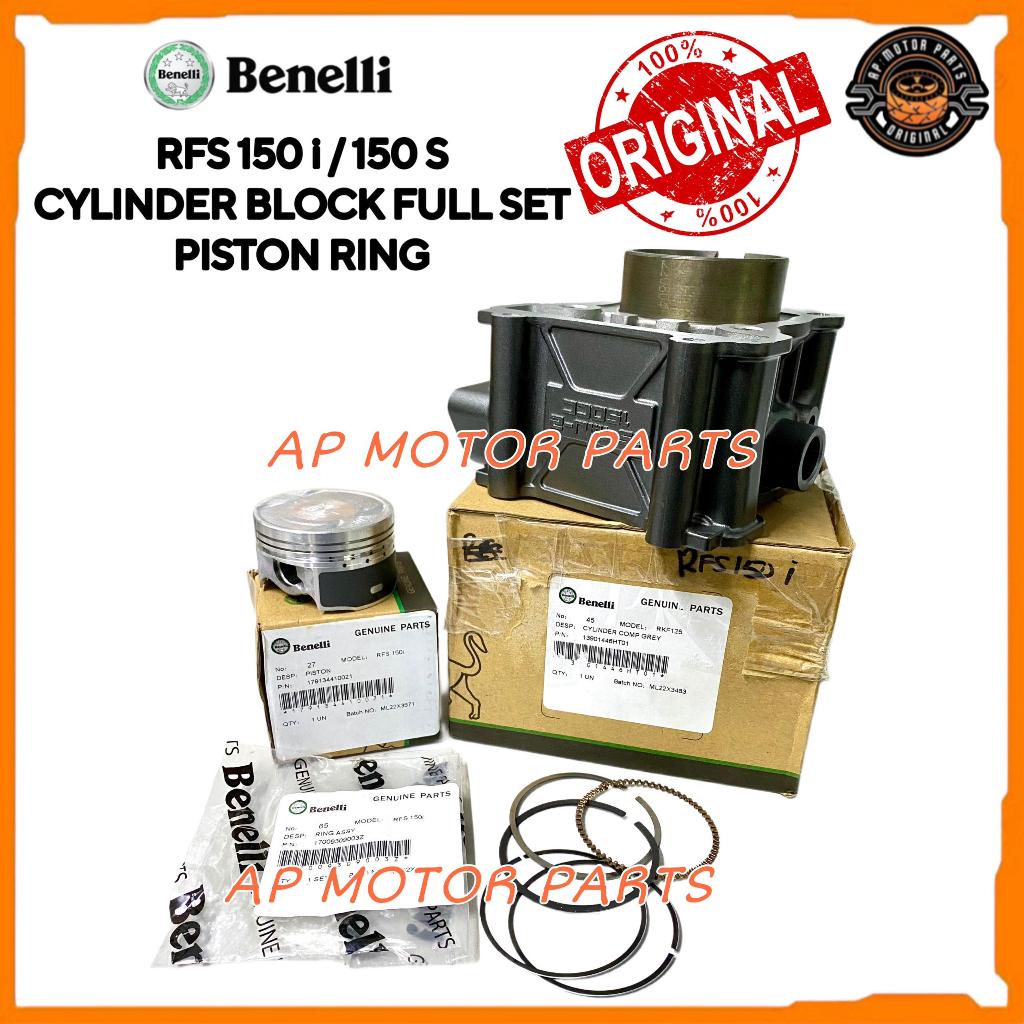 100% ORIGINAL BENELLI RFS150i RFS 150i / 150S CYLINDER BLOCK FULL SET ...