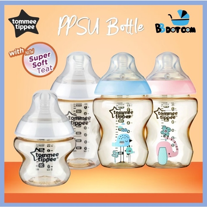 Tommee Tippee Botol Susu PPSU I Close to Nature PPSU Feeding Bottle | Shopee Malaysia