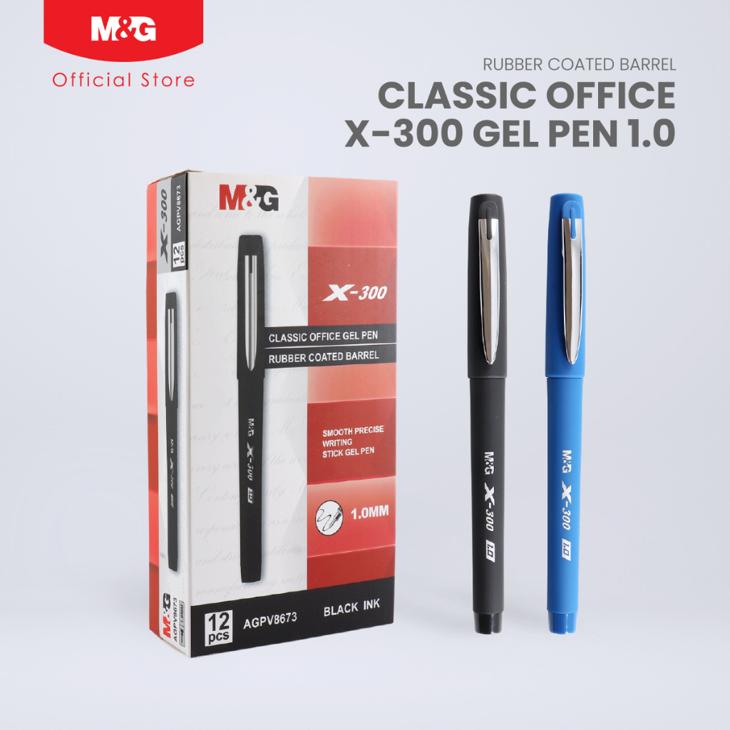 M&G Classic Office X-300 Gel Pen 1.0mm AGPV8673 (1PC) | Shopee Malaysia