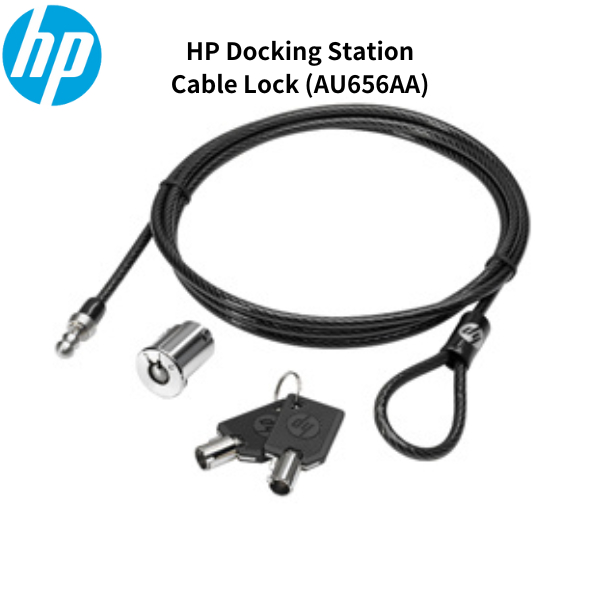 HP Docking Station Cable Lock (AU656AA) | Shopee Malaysia