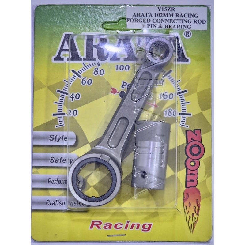 Y15ZR / LC135 4S Arata 102mm Racing Forged Connecting Rod + Pin ...