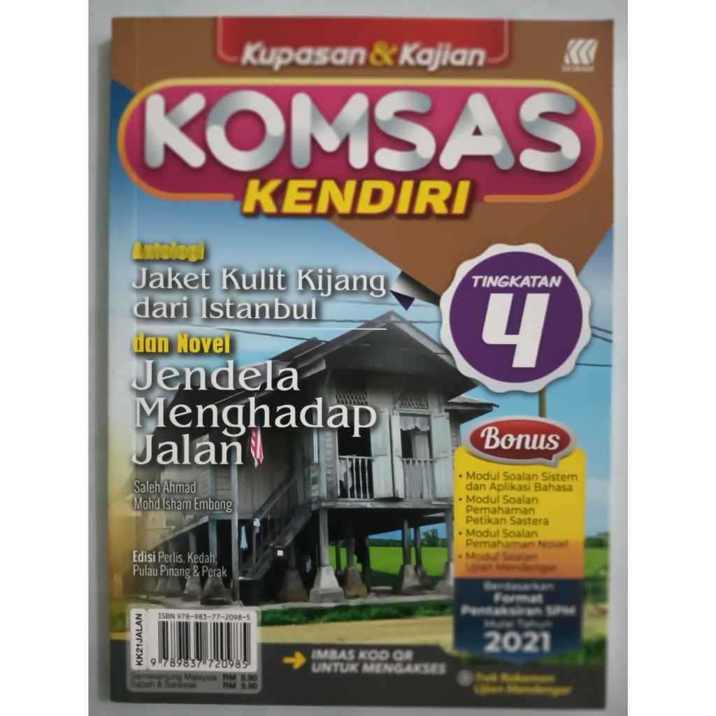 Kupasan & Kajian KOMSAS Kendiri Tingkatan 4 KSSM | Edisi Perlis, Kedah ...