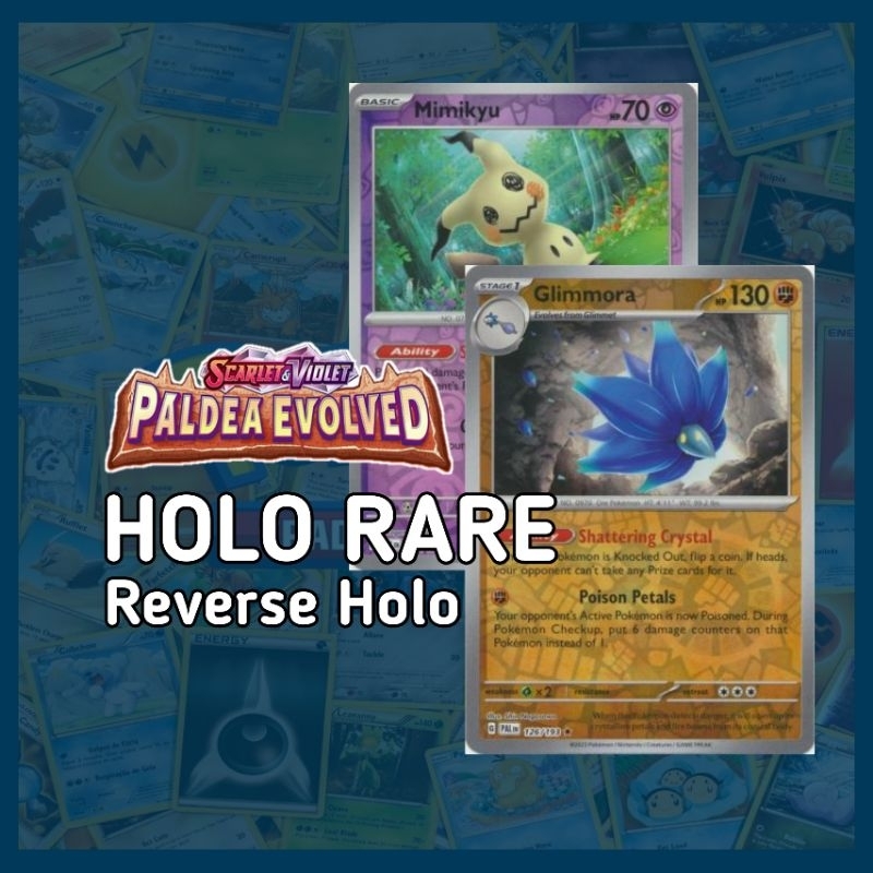 Paldea Evolved - Holo Rare (Reverse Holo) | Shopee Malaysia