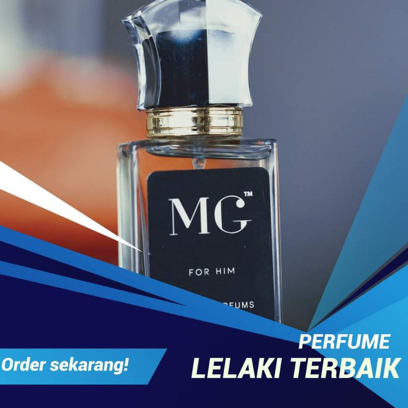 (OFFER 2 BOTOL RM 100)MG PERFUME ORIGINAL 💯 UNTUK LELAKI EDP 35ML ...